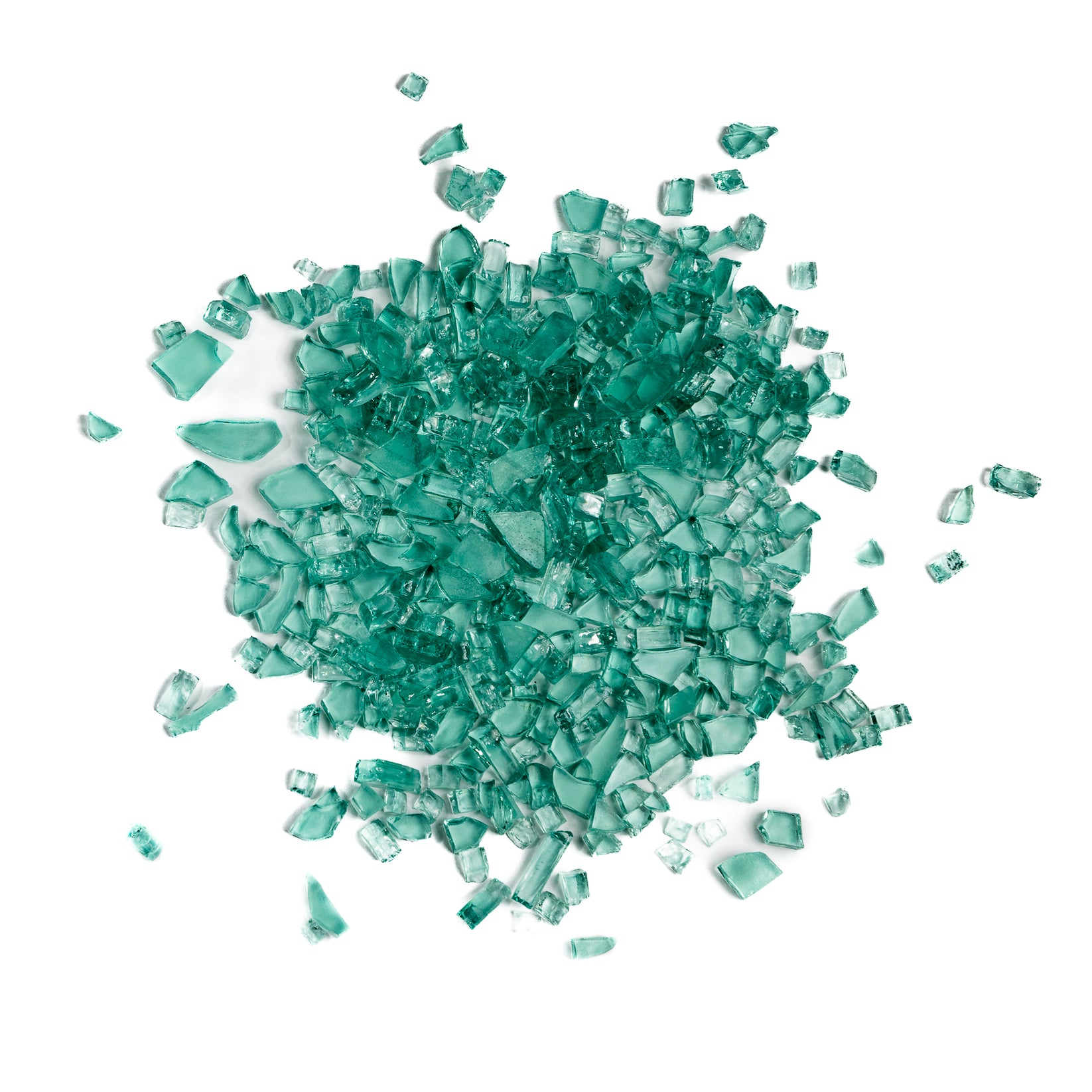 1/4" Solex Classic Crushed Tempered Glass – 1 Pound Bag – Art Shattered