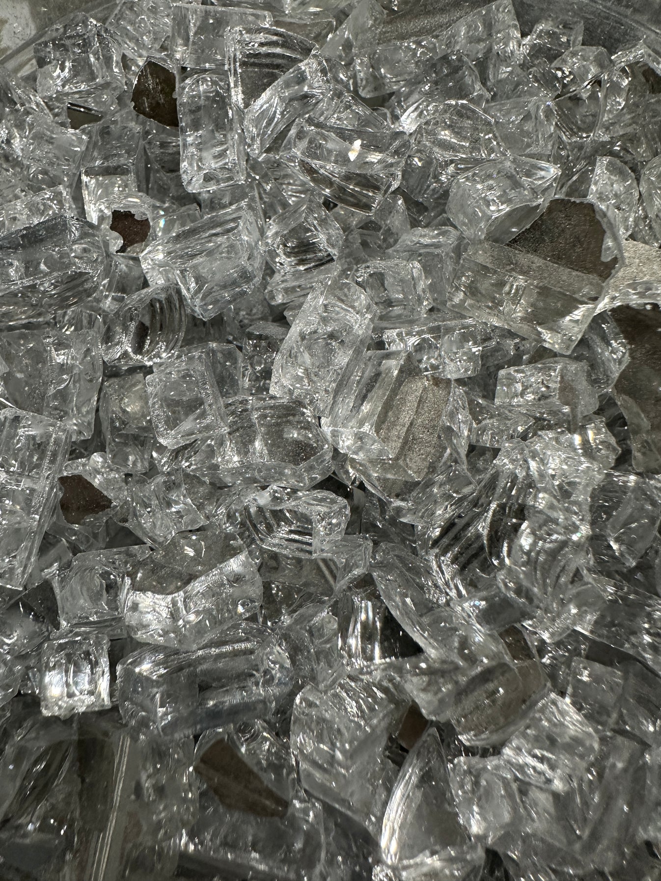 Silver Reflective Glass – Art Shattered