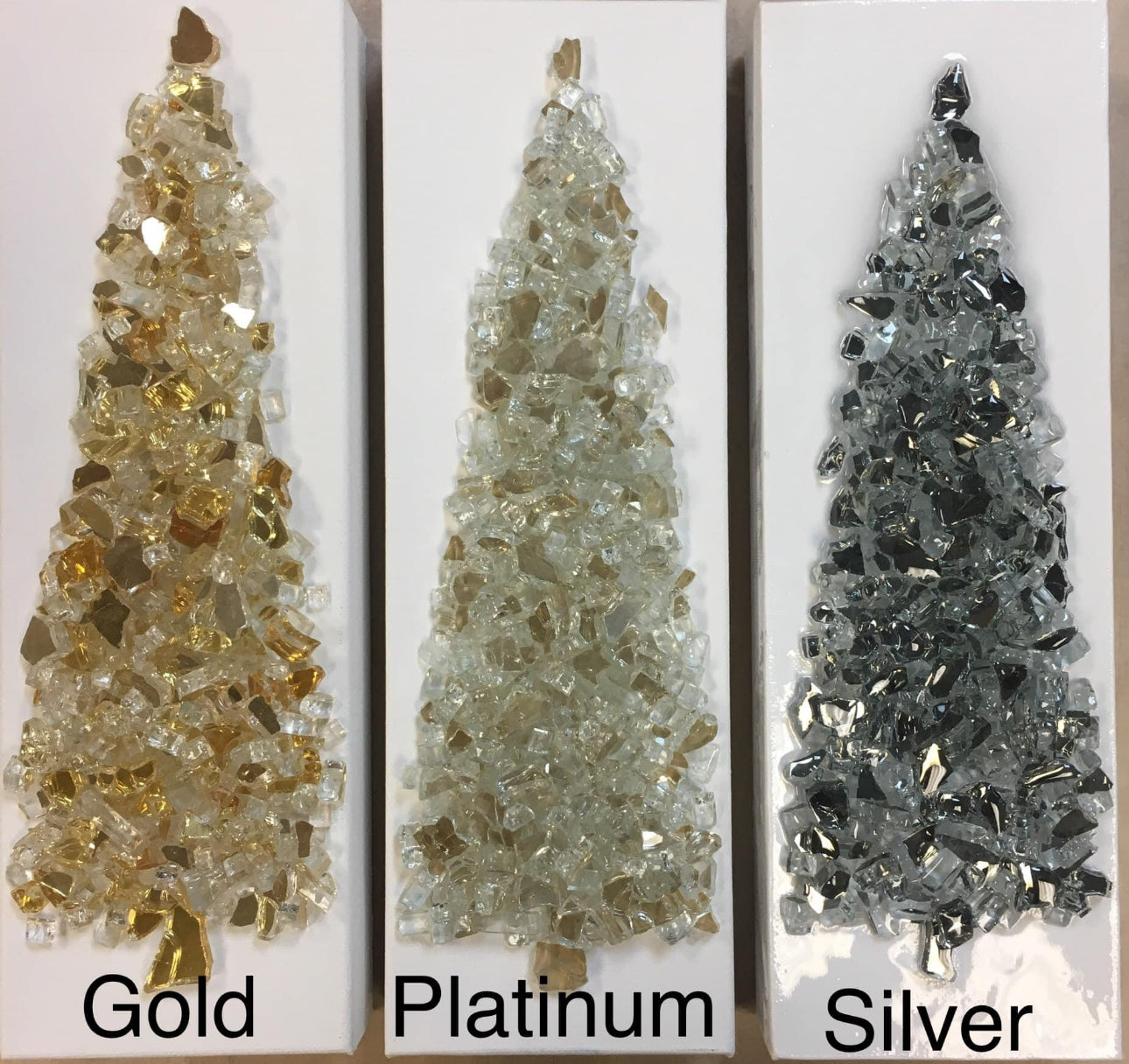 Silver Reflective Glass – Art Shattered