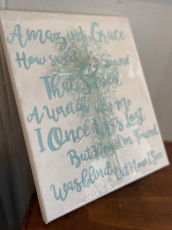 Amazing Grace Cross DIY Kit – Art Shattered